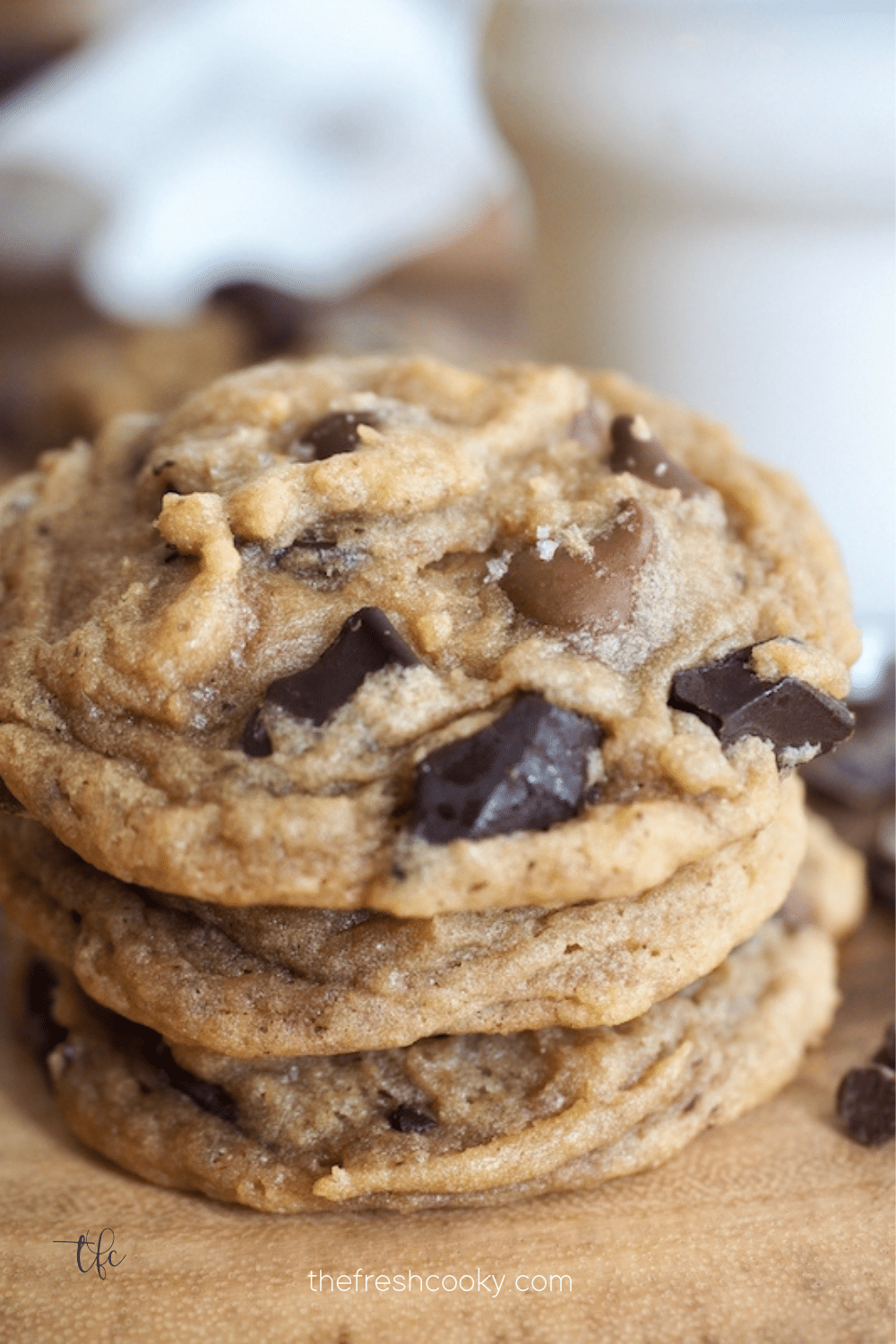 Chocolate Chip Pudding Cookies Recipe • The Fresh Cooky