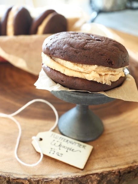 Classic Fluffernutter Whoopie Pie Recipe • The Fresh Cooky