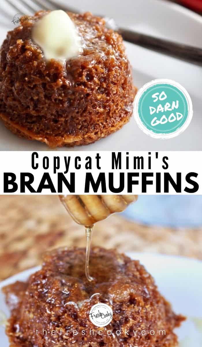 Honey Bran Muffin {Mimi's Copycat} • The Fresh Cooky