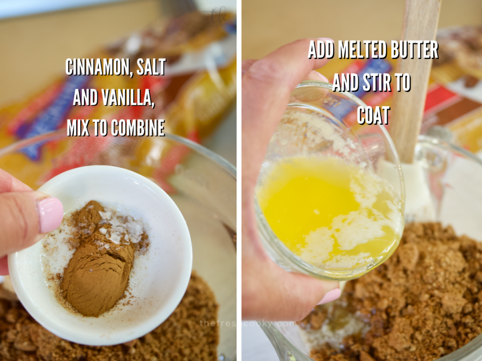 Best Graham Cracker Crumble Topping (+ Crust) • The Fresh Cooky