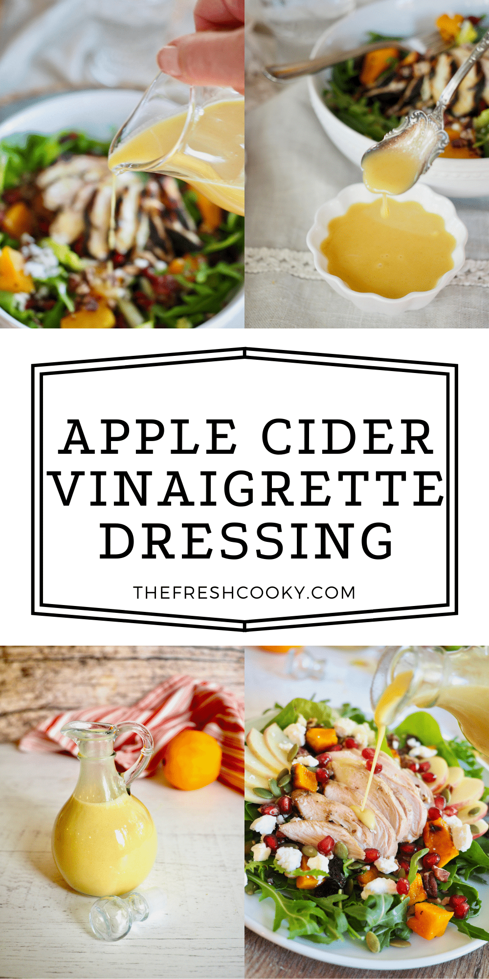 Apple Cider Vinaigrette Dressing Recipe & Marinade • The Fresh Cooky