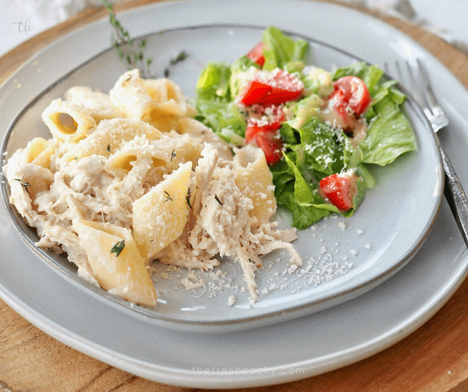 Crockpot Olive Garden Chicken Recipe • The Fresh Cooky