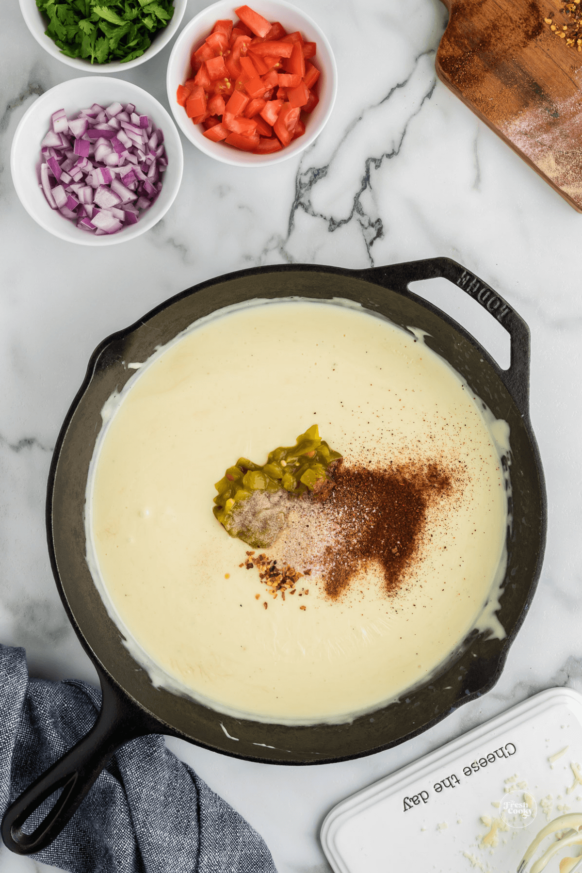 Homemade Queso Recipe • The Fresh Cooky