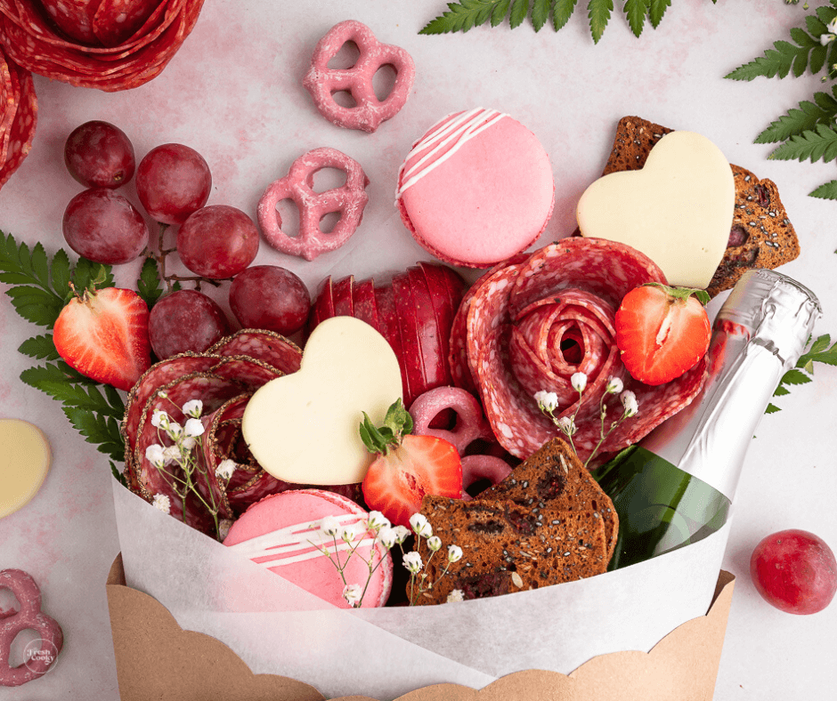 How to Make Charcuterie Cones (Bouquet) • The Fresh Cooky