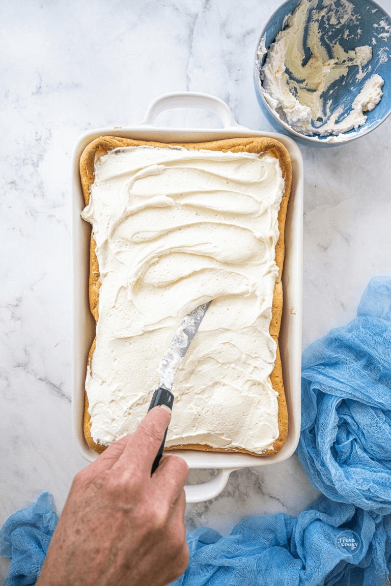 Best Italian Cream Puff Cake Recipe • The Fresh Cooky
