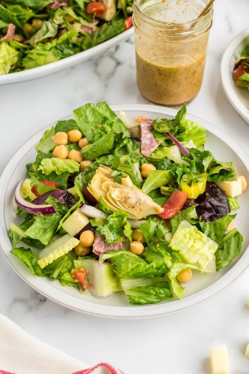 Italian Zesty Dressing • The Fresh Cooky