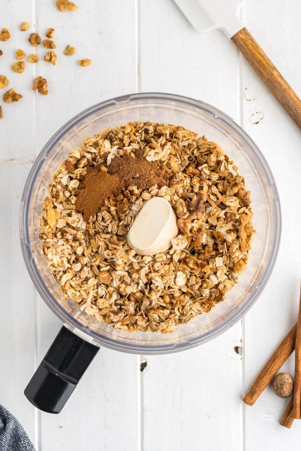 Easy Granola Butter Recipe (Oat Butter) • The Fresh Cooky