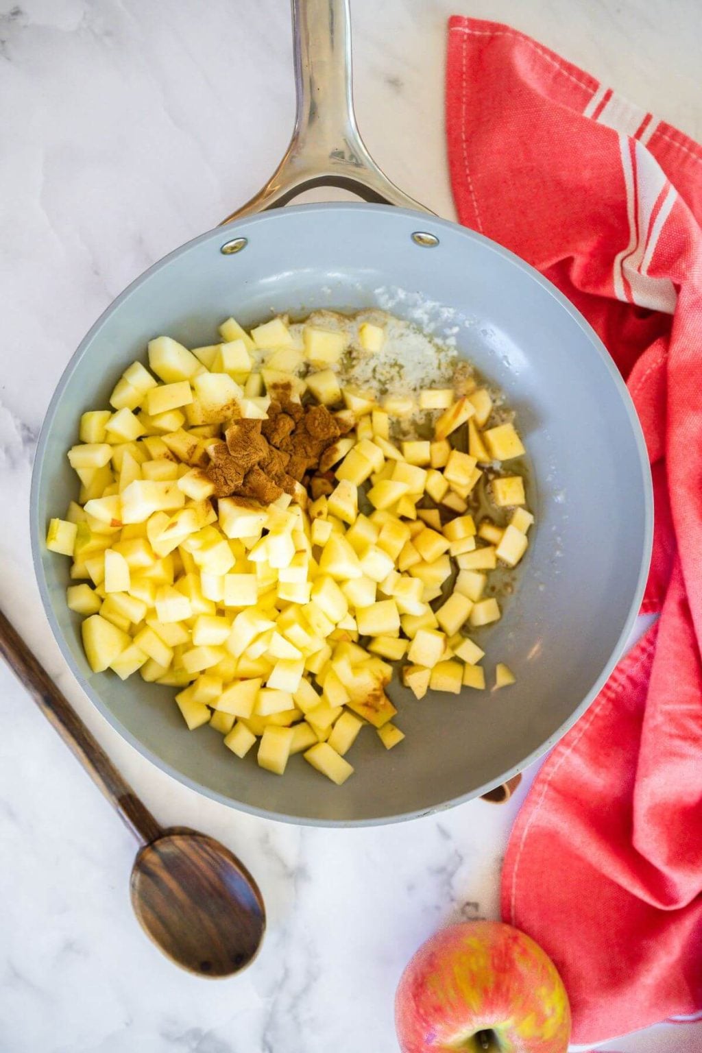 Best Apple Pie Filled Cinnamon Rolls Recipe (Homemade) • The Fresh Cooky