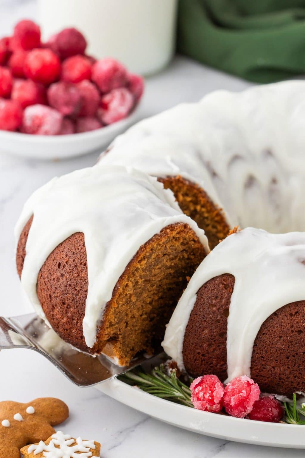 Best Gingerbread Bundt Cake - The Fresh Cooky