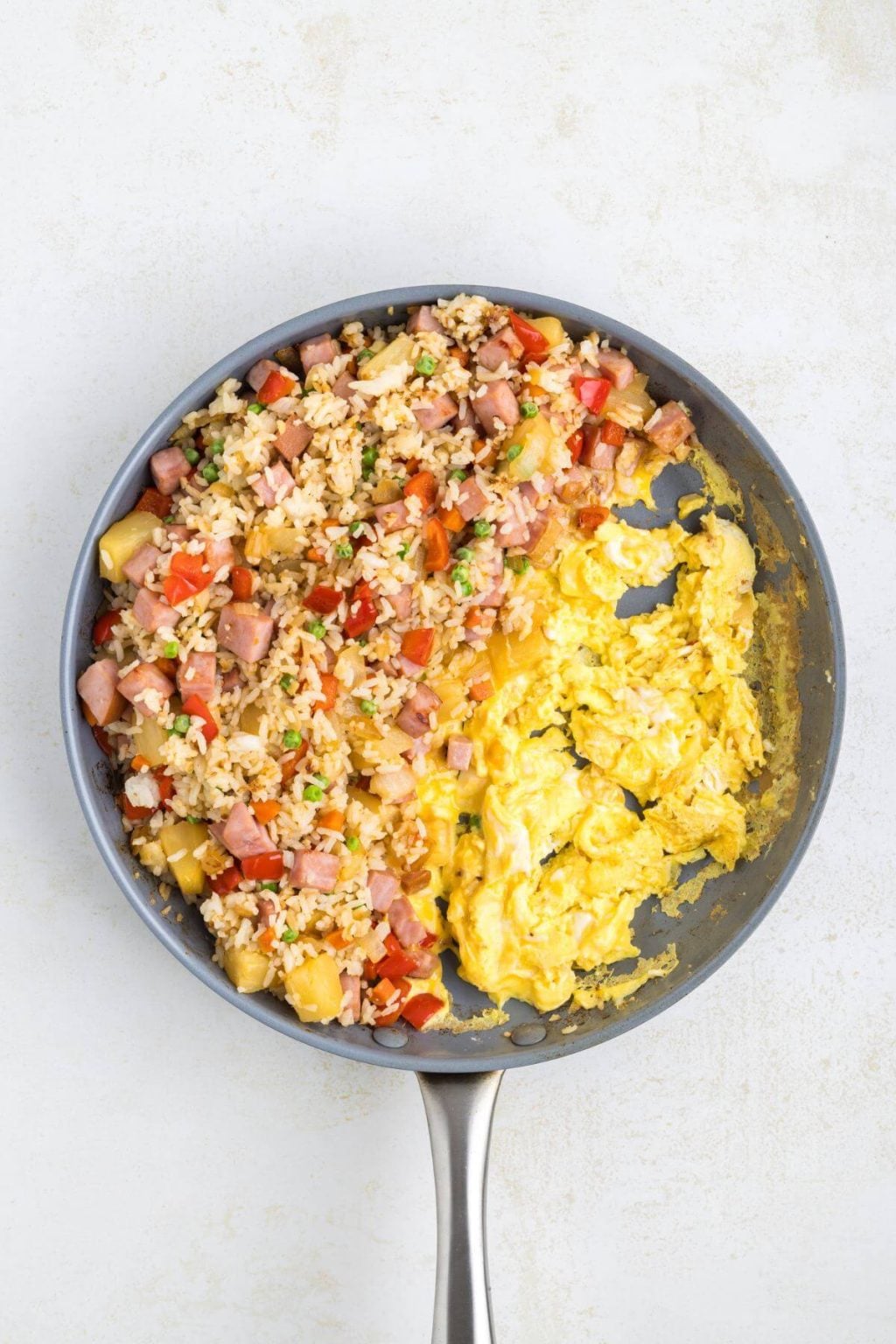 Easy Hawaiian Fried Rice Recipe (Ham and Pineapple) • The Fresh Cooky
