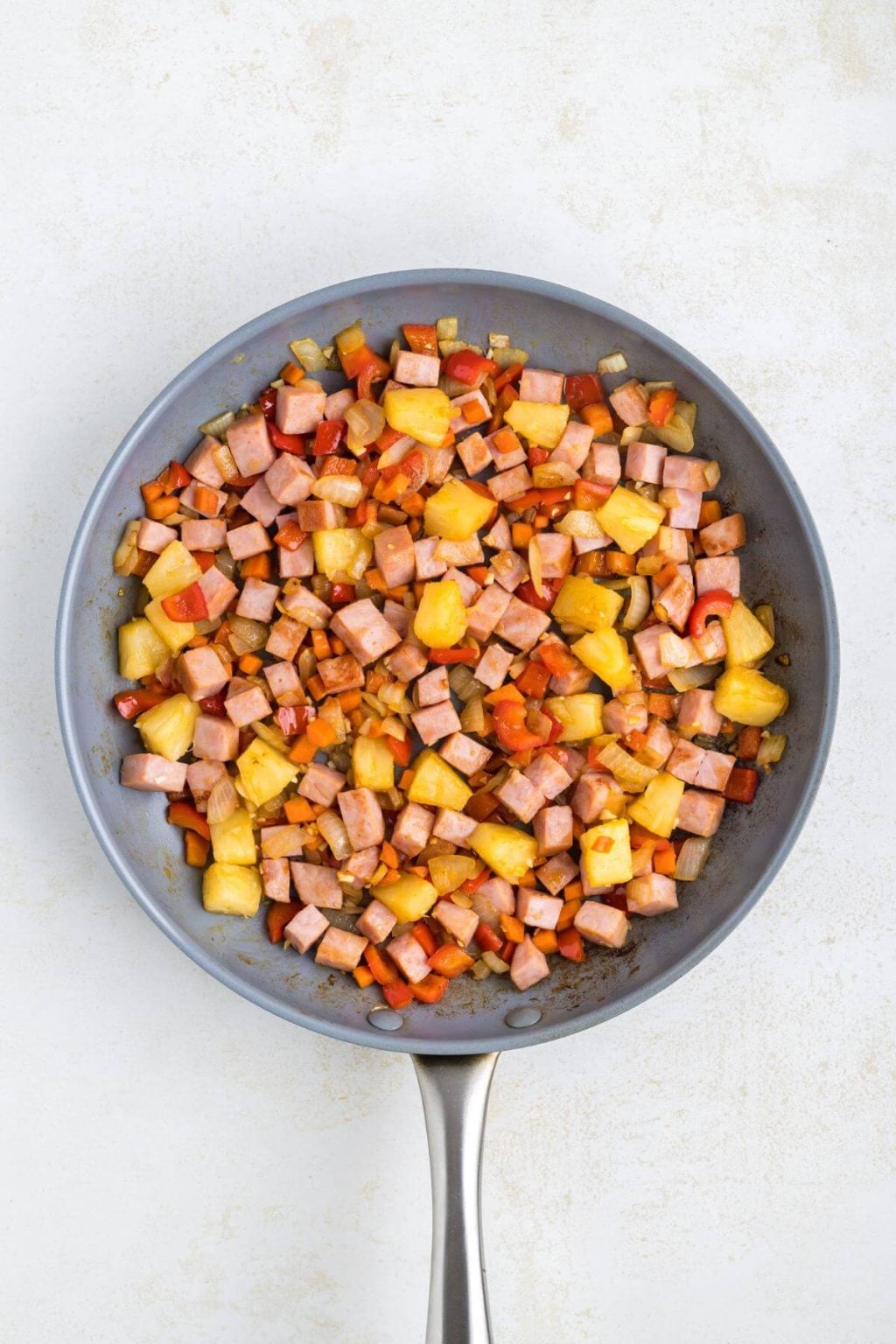 Easy Hawaiian Fried Rice Recipe (Ham and Pineapple) • The Fresh Cooky