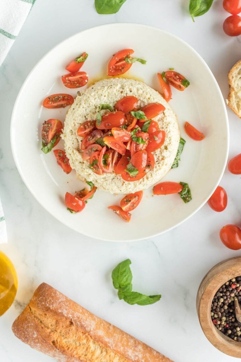 Easy Italian Baked Ricotta Cheese Dip Recipe • The Fresh Cooky