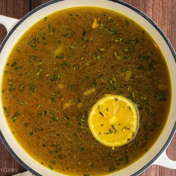 Simple Chicken Soup Recipe - The Fresh Cooky