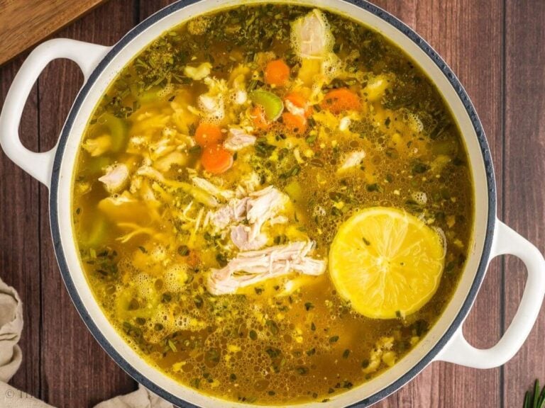 Simple Chicken Soup Recipe - The Fresh Cooky