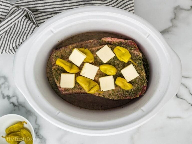 Mississippi Pot Roast (Slow Cooker Recipe) - The Fresh Cooky