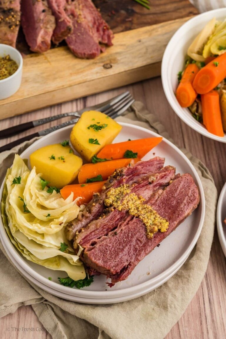 Corned Beef Crock Pot • The Fresh Cooky