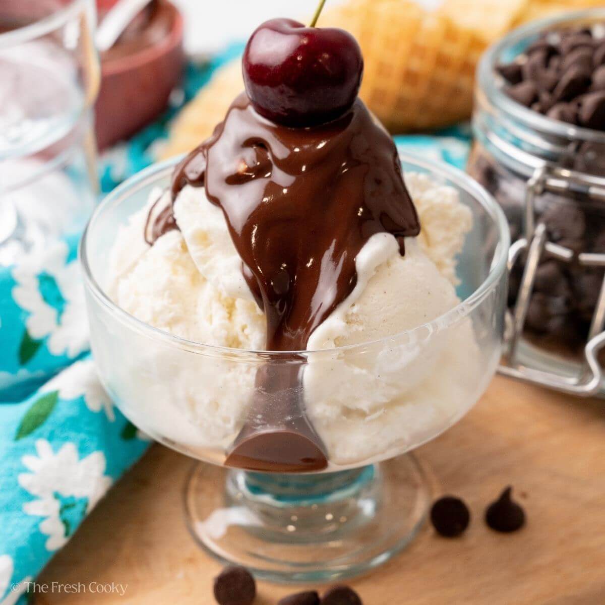 Homemade Magic Shell • The Fresh Cooky